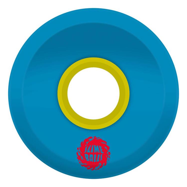 Slime Ball Wheels OG Slime Blue Skateboard Wheels 78a 60mm – Flavour ...