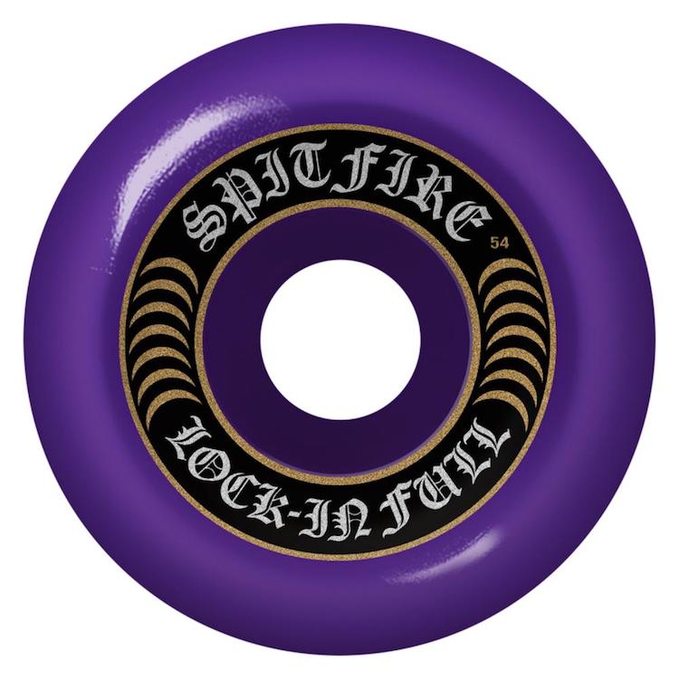 Spitfire Wheels Formula Four Lock Ins Full Purple Skateboard Wheels 99 ...