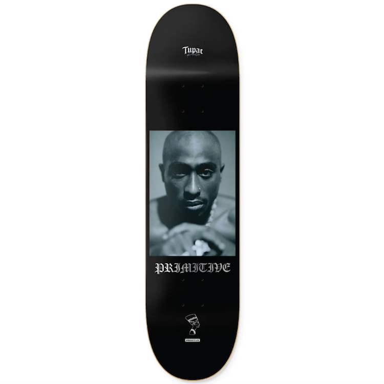 Primitive Skateboarding x 2Pac Royalty Skateboard Deck 8.5'' – Flavour ...