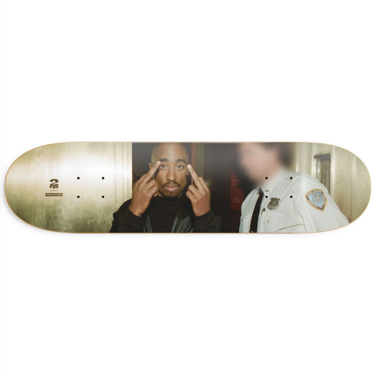 Primitive Skateboarding x 2Pac Icon 2 Skateboard Deck 8.25'' – Flavour ...