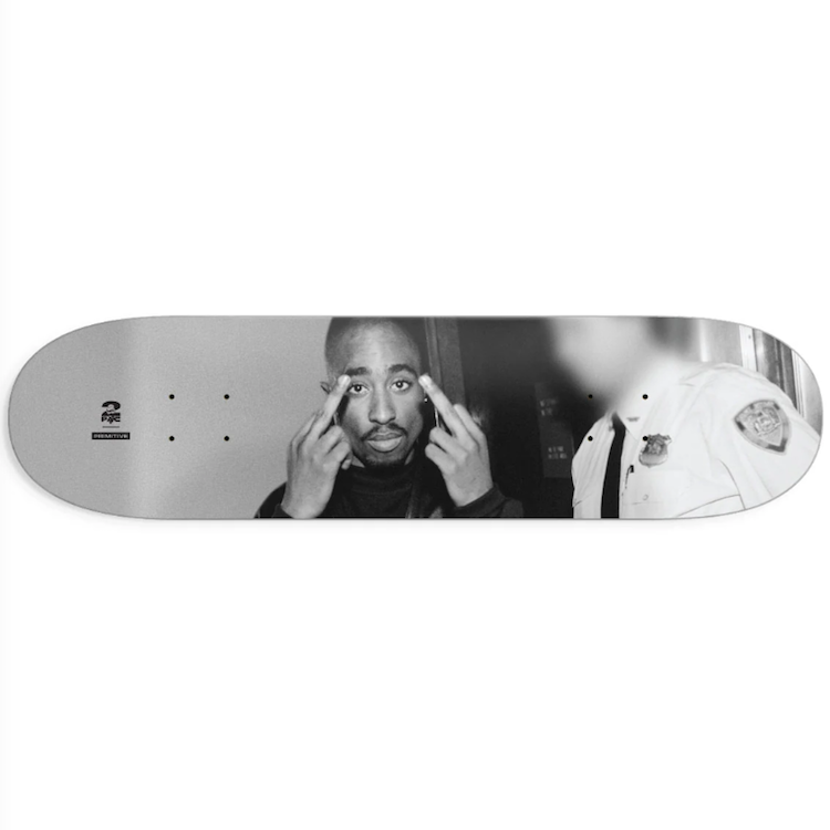 Primitive Skateboarding x 2Pac Icon Skateboard Deck 8.125'' – Flavour ...