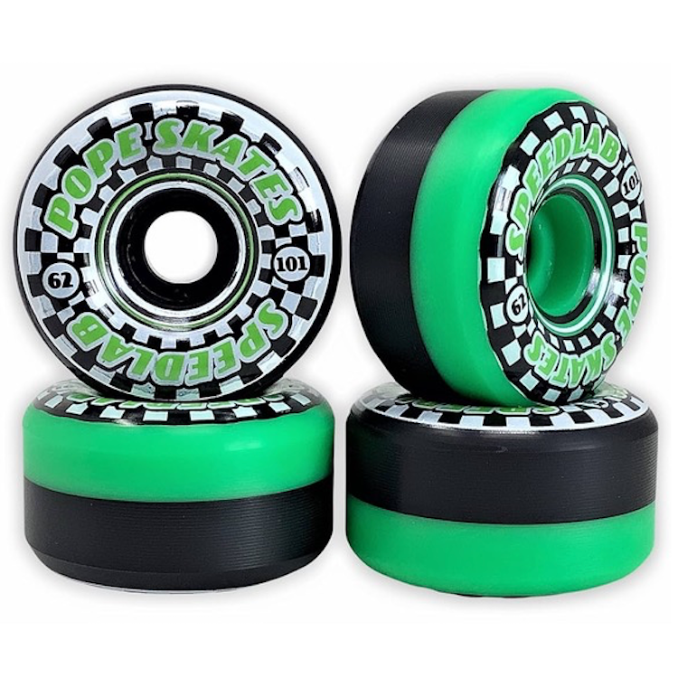 Speedlab Wheels Speedsters Skateboard Wheels 101a 62mm – Flavour Skateshop