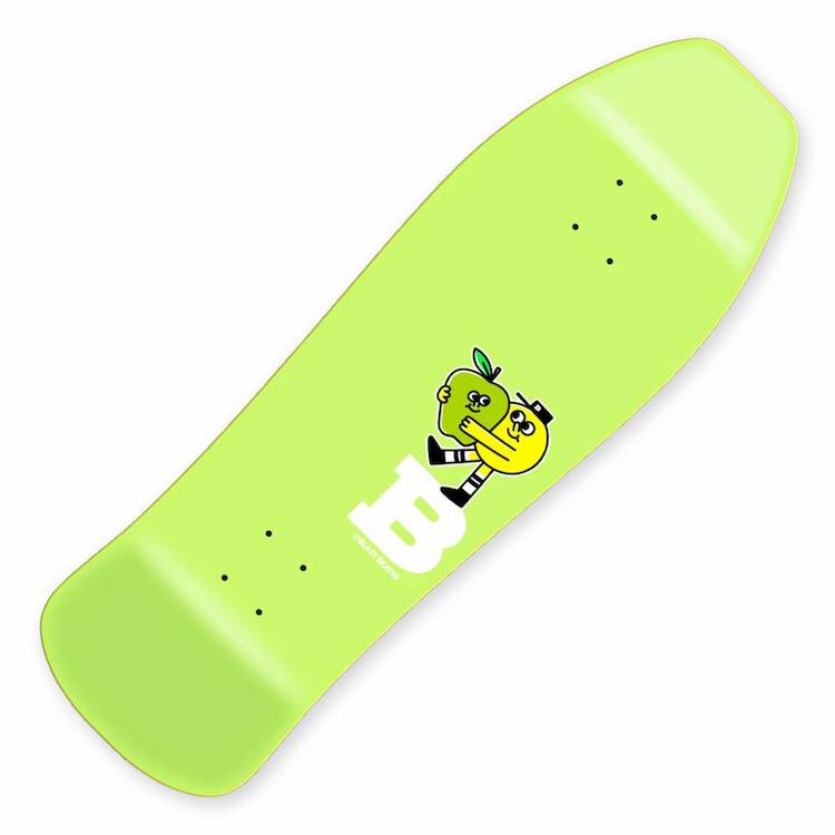 Blast Skates Fruity Bunch Apple Scent (Shaped) Skateboard Deck 10 ...