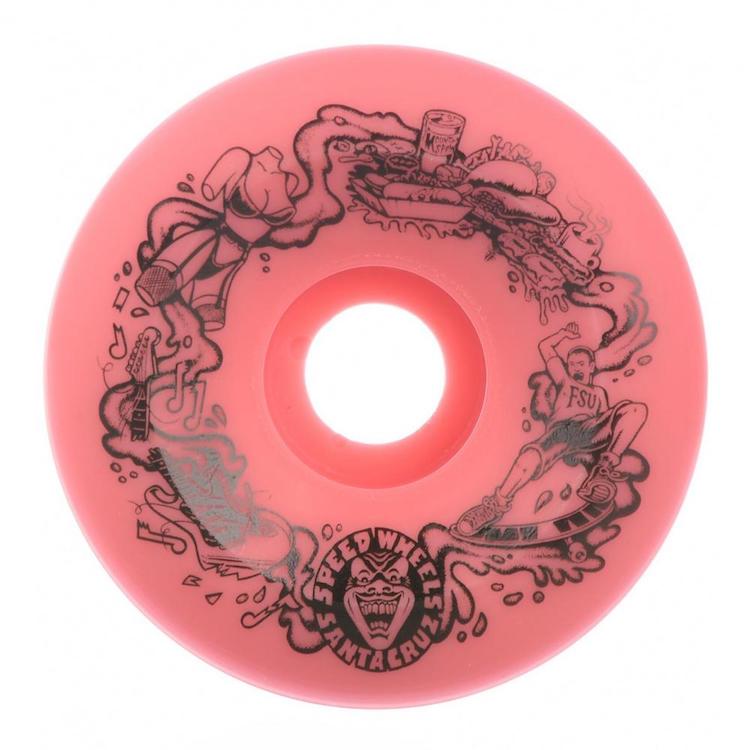 Slime Ball Wheels Big Balls Speedwheels Reissue Pink Skateboard Wheels ...