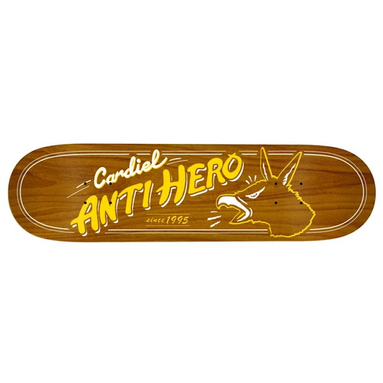 Anti Hero Skateboards Cardiel Burro Skateboard Deck 8.4" – Flavour ...