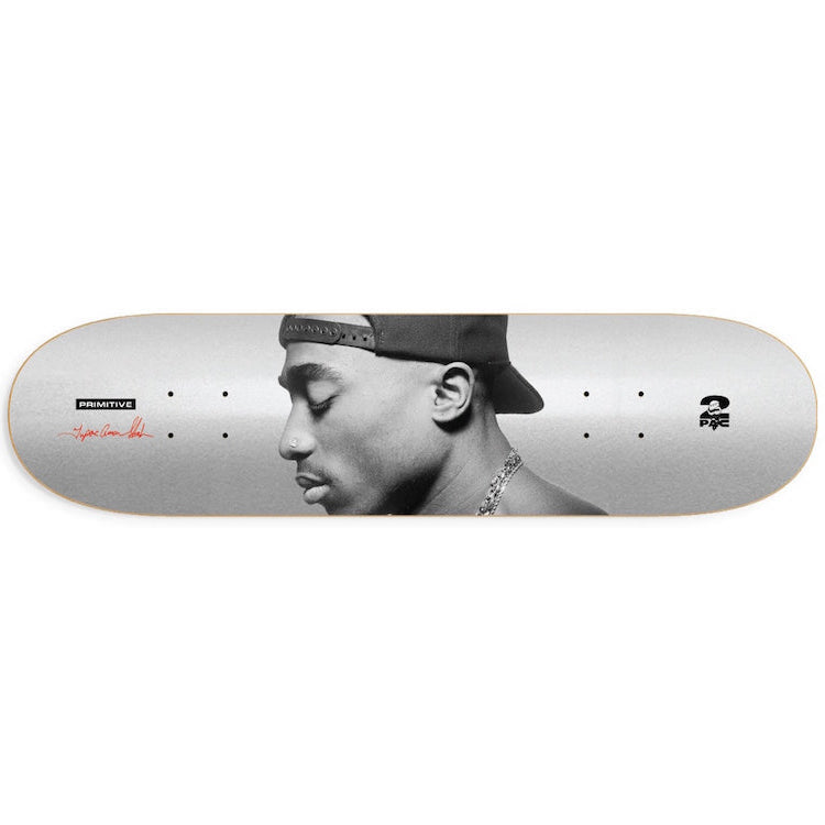 Primitive Skateboarding x 2Pac No Changes Skateboard Deck 8.125 ...