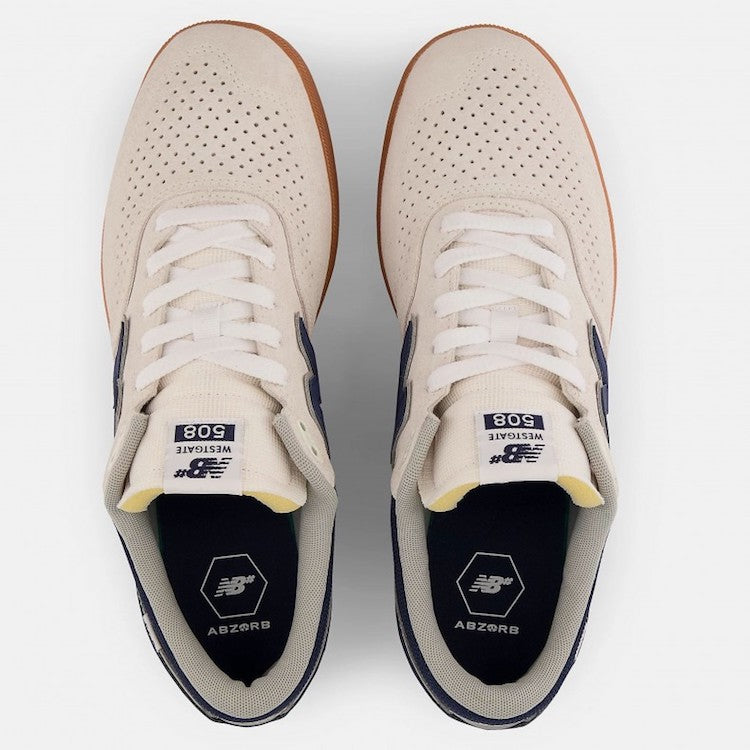 New Balance Numeric 508 Brandon Westgate Sea Salt/Navy Shoes – Flavour ...