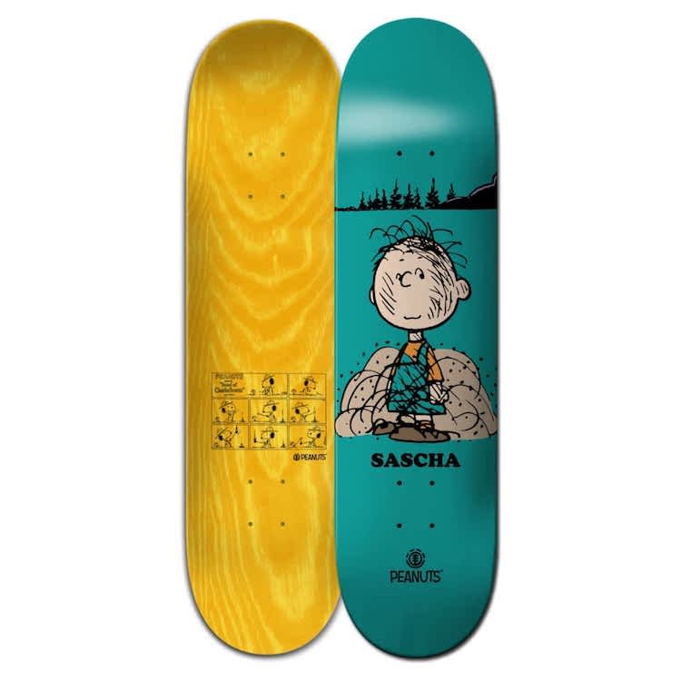 Element x Peanuts Pigpen x Sascha Skateboard Deck 8.5" – Flavour Skateshop